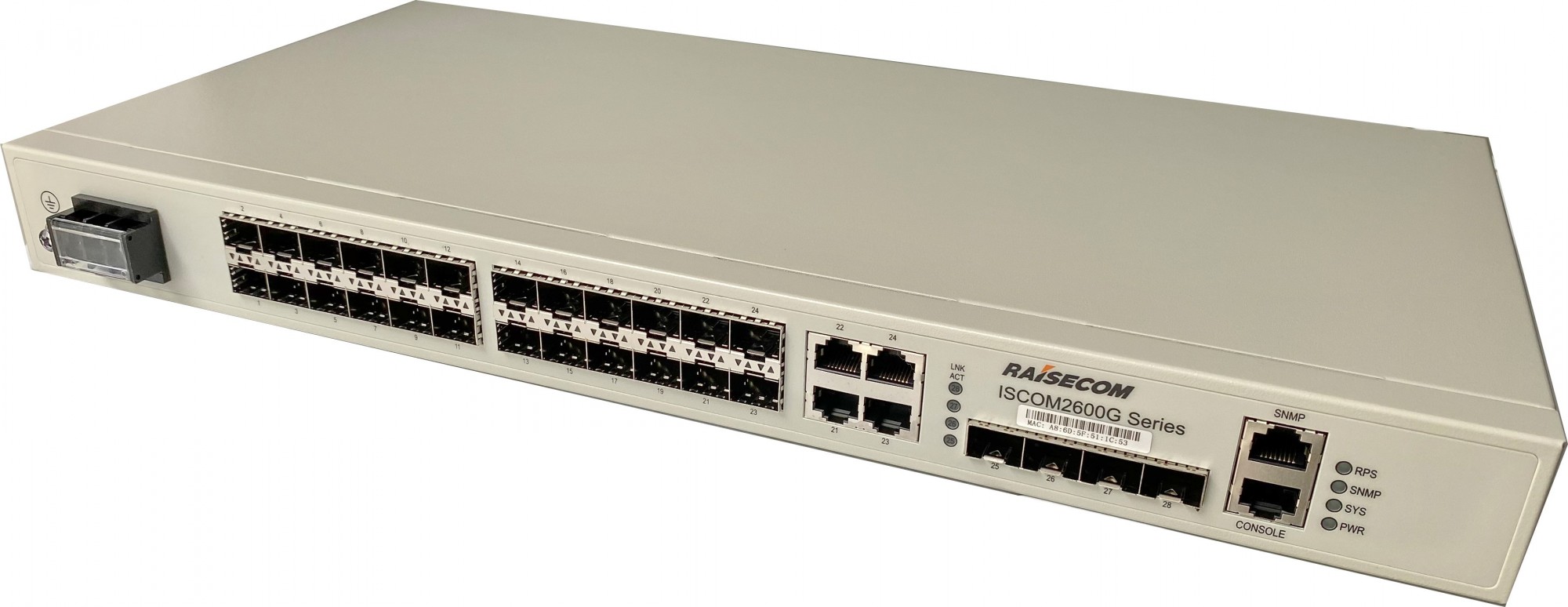 Комутатор Raisecom ISCOM2624GF-4С-HI-DC – фото, відгуки, характеристики ...