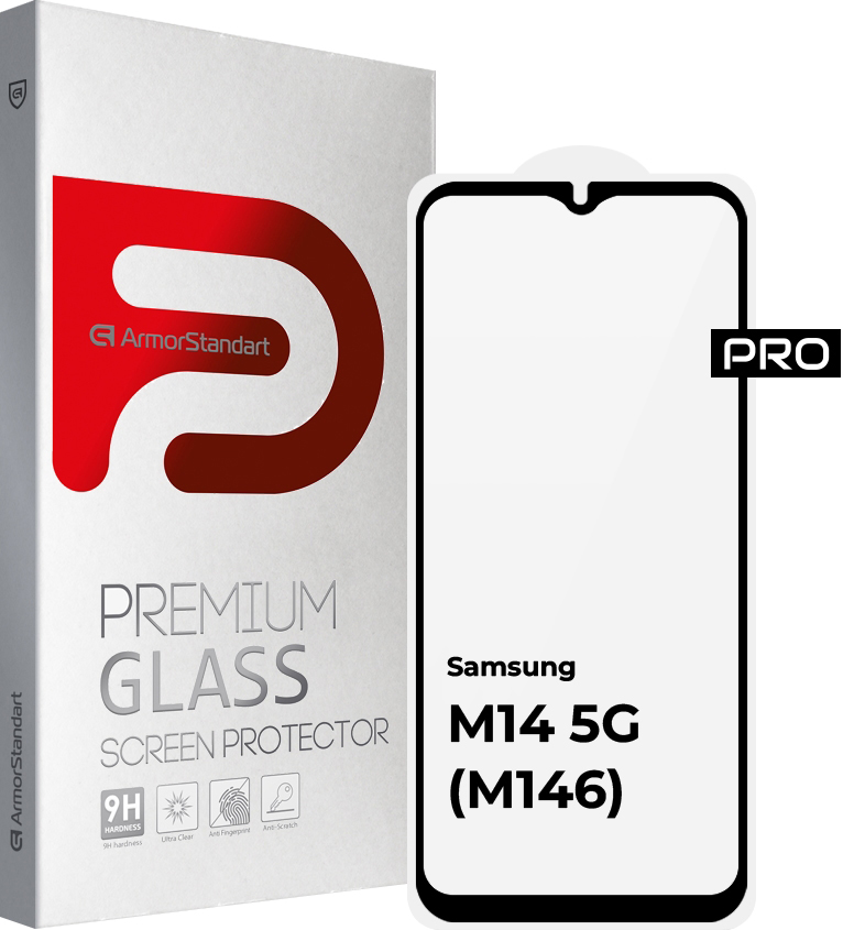 Защитное стекло ArmorStandart Pro для Samsung Galaxy M14 5G (M146 ...