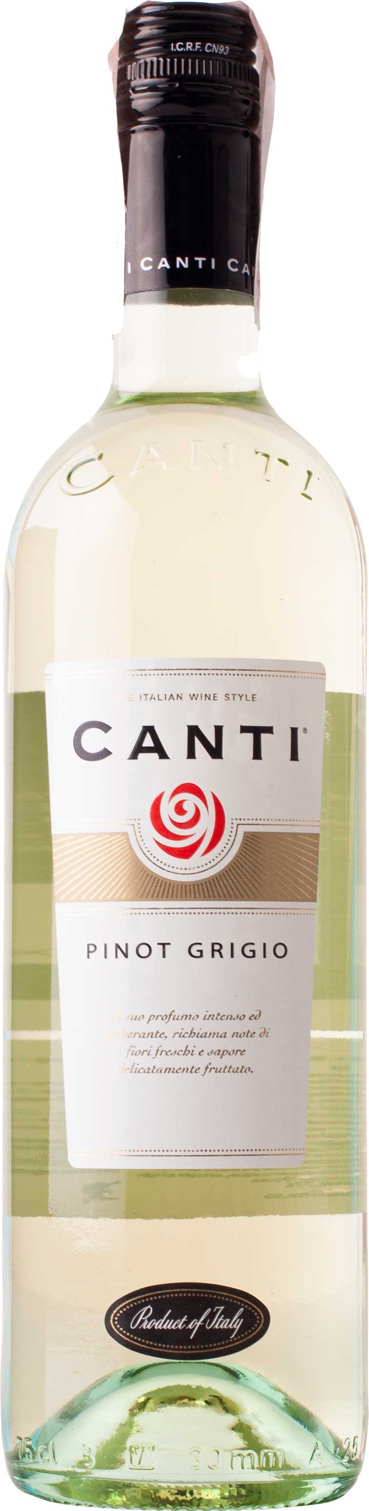 Вино Canti Pinot Grigio Pavia белое сухое 0.75 л 11.5% (8005415057627 ...