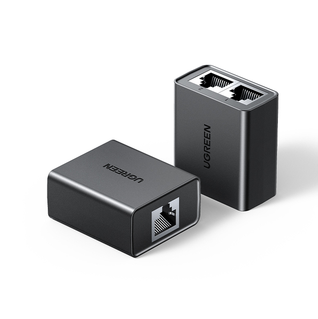 Разветвитель витой пары (сплиттер) UGREEN CM210 RJ45 - 2 шт Черный ...