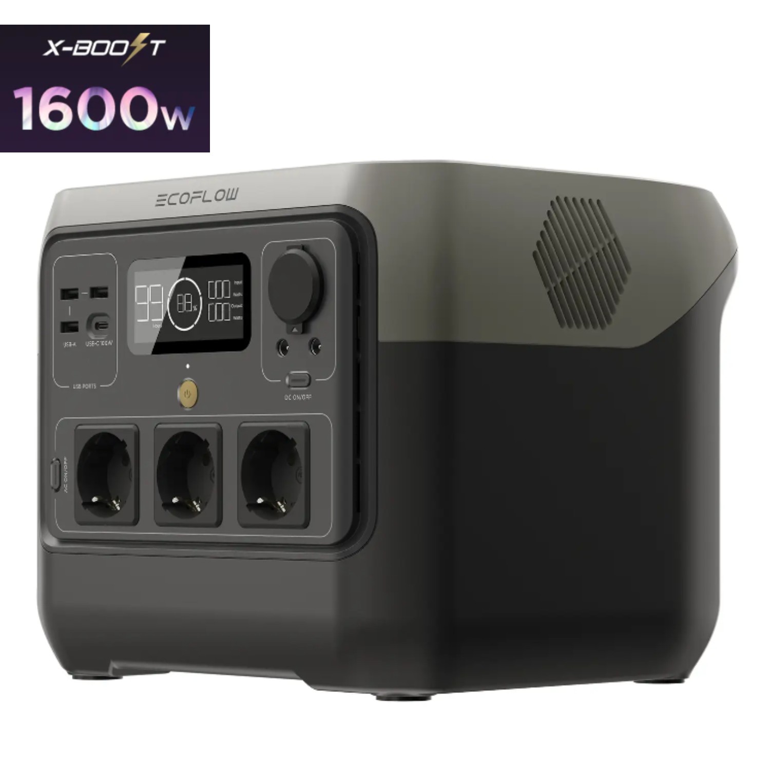 EcoFlow River 2 PRO 768 Вт*ч 800ВТ (пик 1,6кВТ) Экофлоу Ривер 2 Про ...