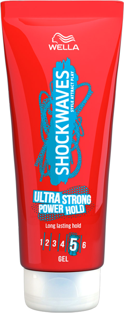 Гель для волос Wella Shockwaves Ultra Strong Power Hold 200 мл ...