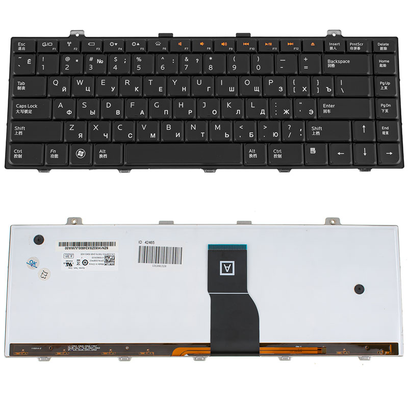Клавиатура для ноутбука DELL (Studio: 1450, 1457, 1458, 15Z, 1569) rus ...