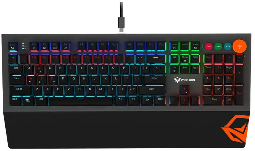 Клавиатура проводная Meetion MK500 RGB (Mee-MK500) – фото, отзывы ...