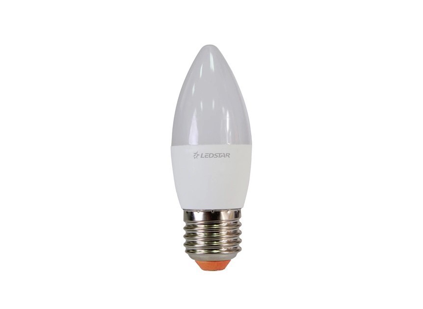 Светодиодная лед LED лампа 7вт 7W 7ватт Е27 4000К белый свет от 50шт ...