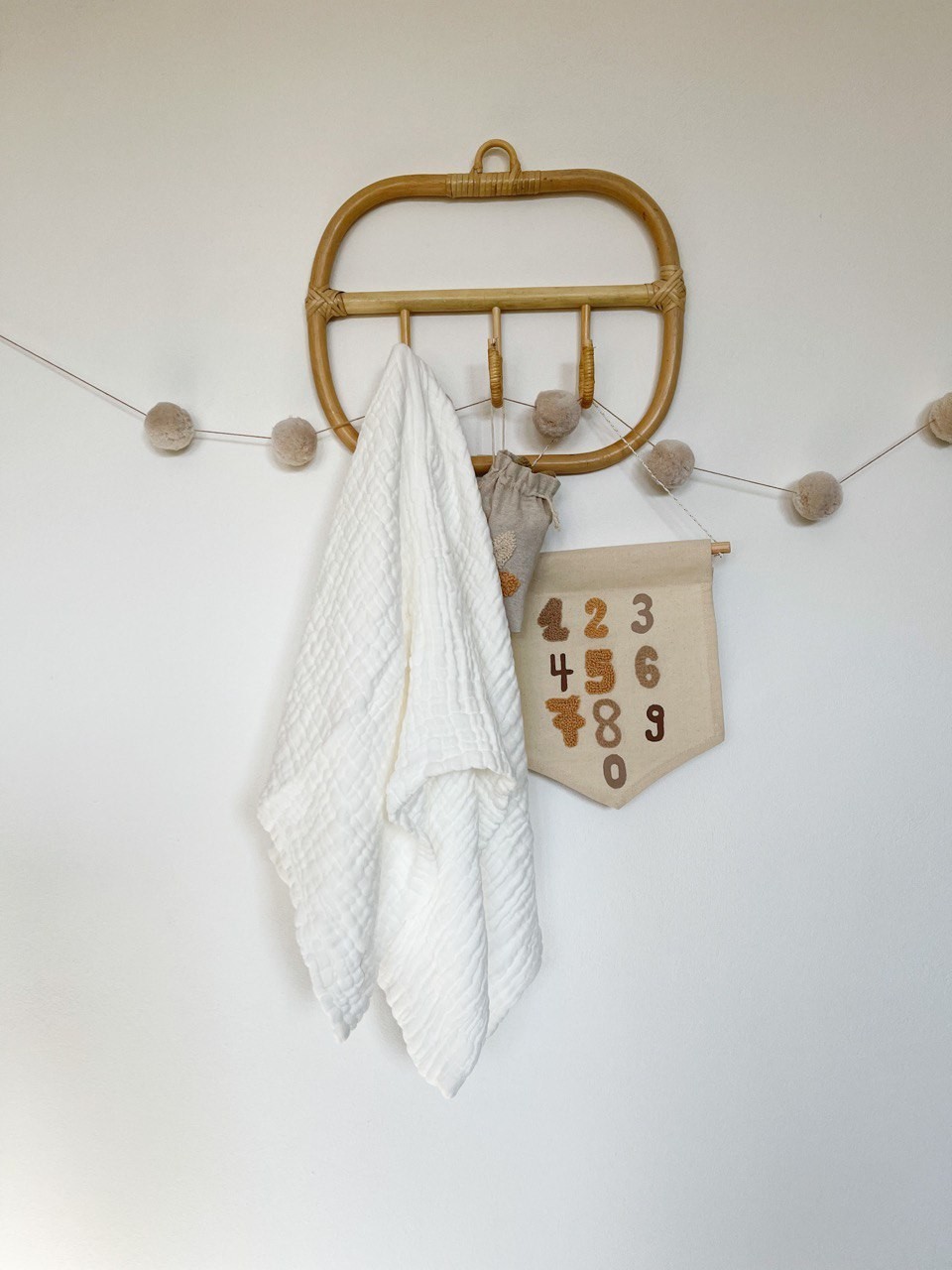 Плед детский муслиновый Kiddie Widdie 90х100 см Молочный – фото, отзывы ...