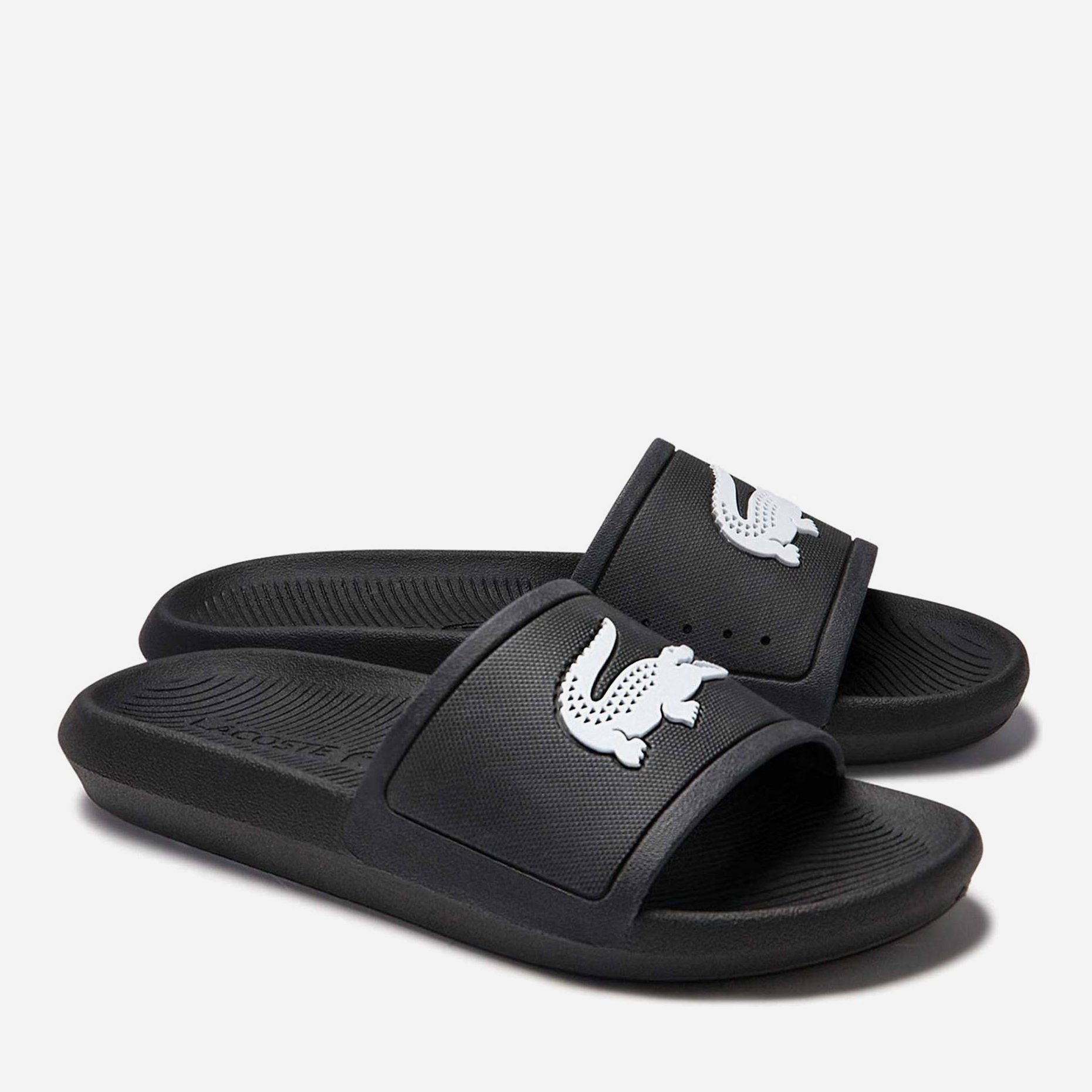 Мужские шлепанцы Lacoste 60558621 46 Черные (1159766673) – в интернет ...