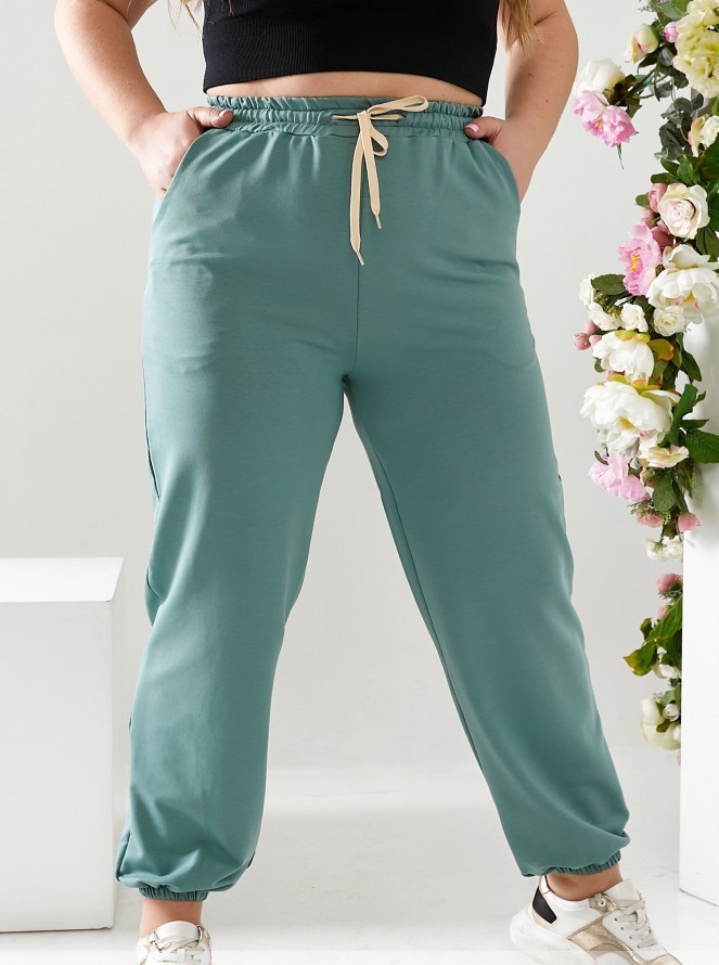 Штани джогери ST-Style 15328 56 Фісташкові от продавца: Роскошная женщина – в интернет-магазине ...