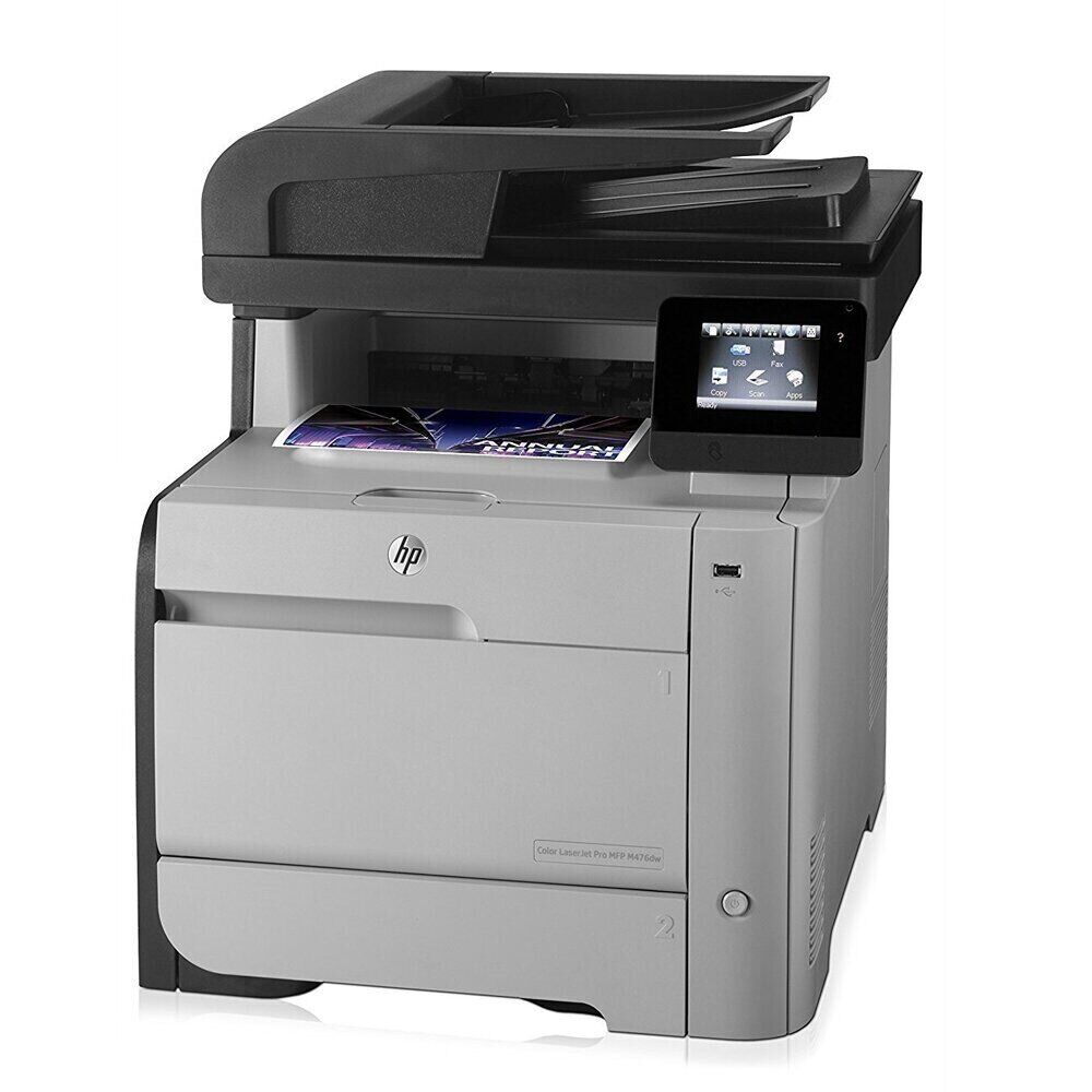 МФУ HP Color LaserJet Pro M476dn / 600x600 dpi / A4 / 20 стр/мин / USB 2.0, Ethernet б/у – фото ...