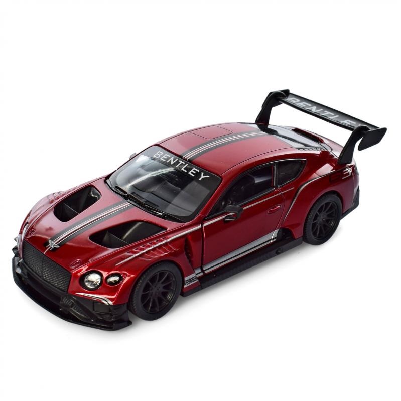 Машинка металева KINSMART Bentley Continental GT3 червона (KT5417W ...
