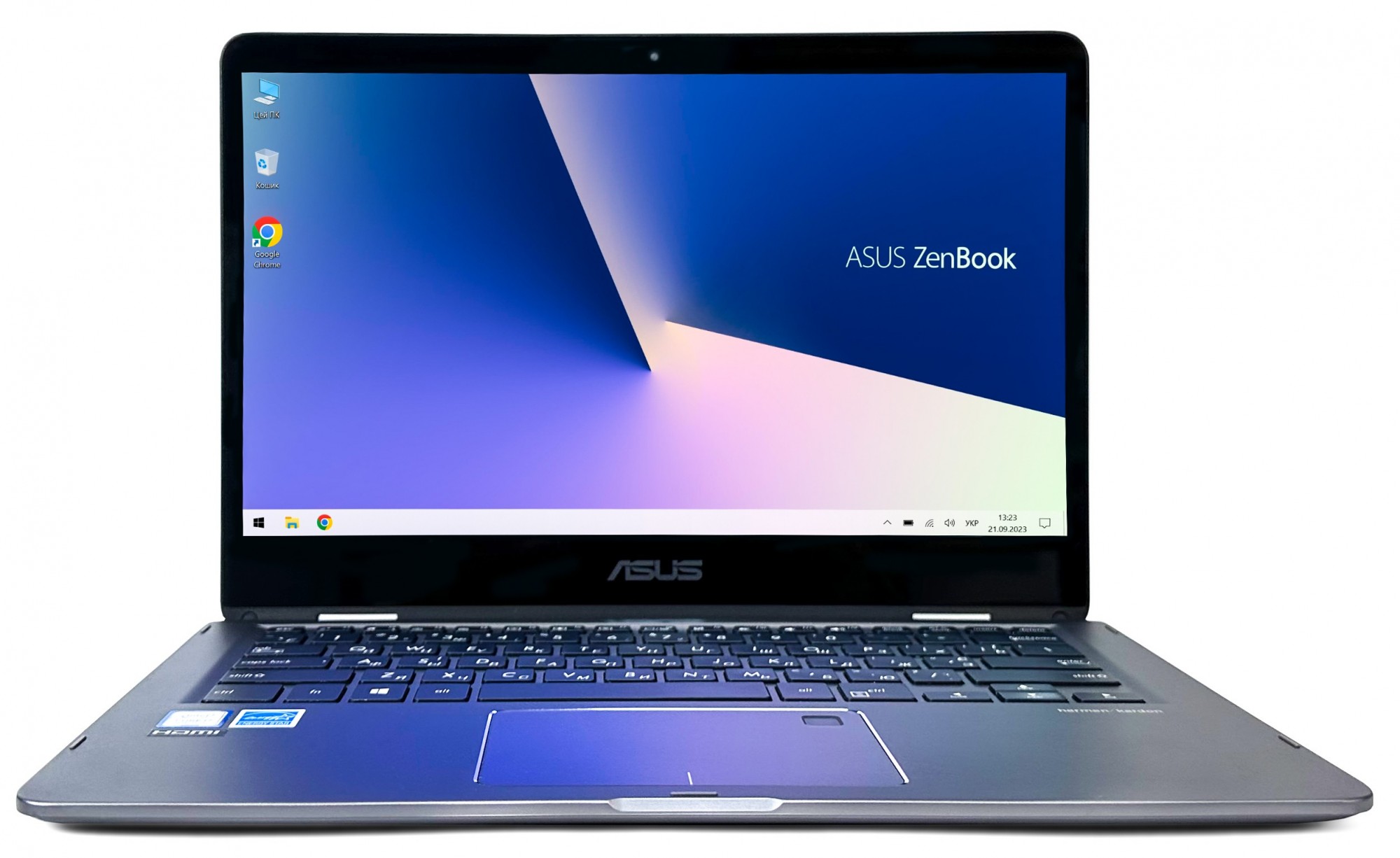 Ноутбук Asus ZenBook Flip 14 UX461UA (UX461UA-IB74T) Slate Gray Б/У ...