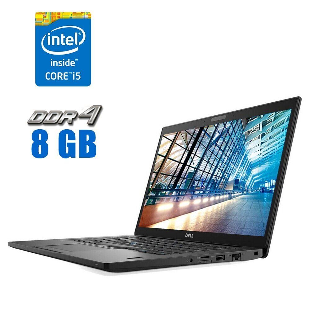 Ноутбук Dell Latitude E7490 / 14" (1920x1080) IPS / Intel Core i5-8250U ...