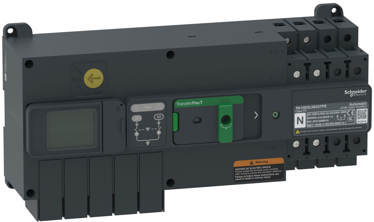 Автоматический ввод резерва Schneider Electric TransferPacT Active ...