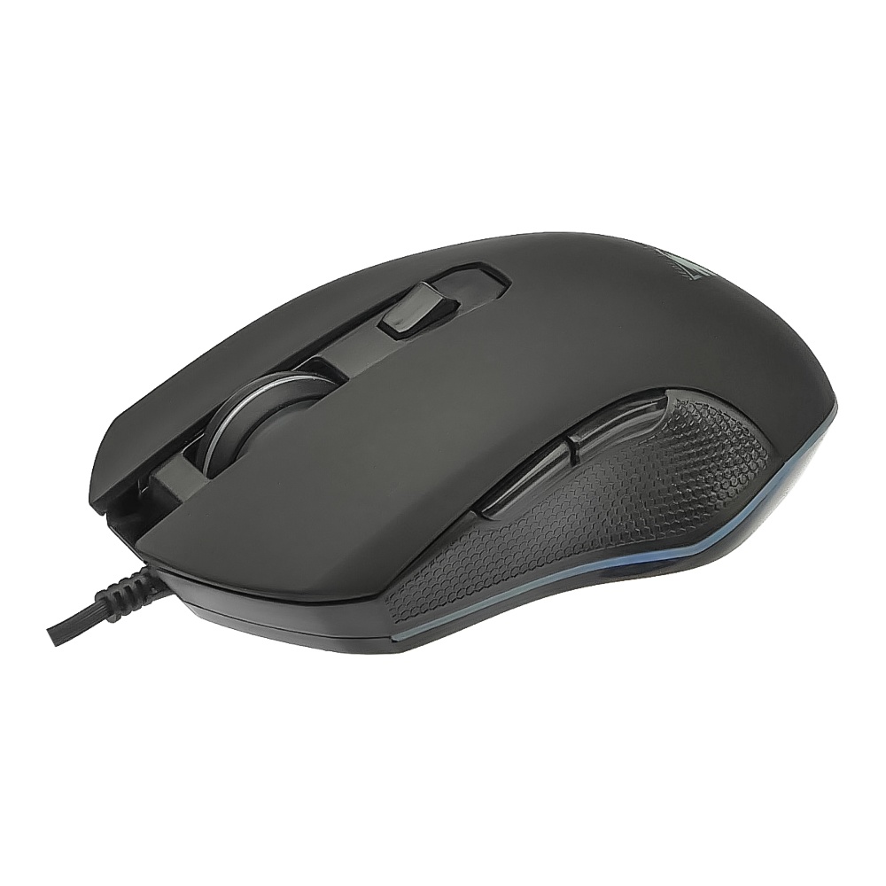 Игровая проводная мышь Jedel GM690 3200 DPI с RGB подсветкой черная ...