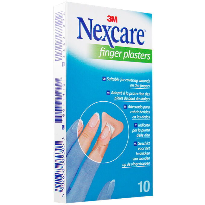 Пластырь 3M Nexcare Finger 10 шт (5902658089305) | ROZETKA