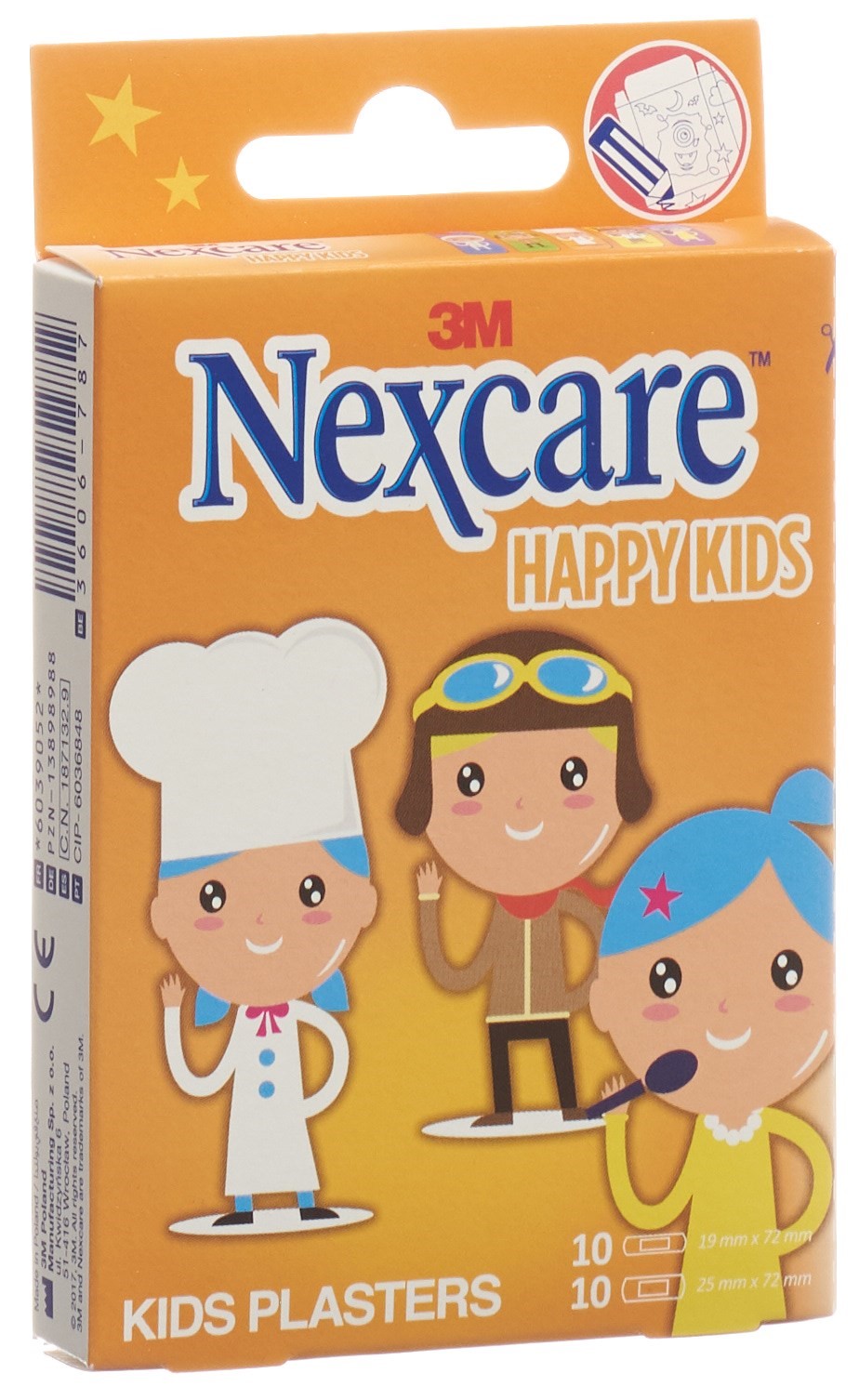 Пластырь 3М Nexcare Kids Profesiones 20 шт (5902658105623) | ROZETKA