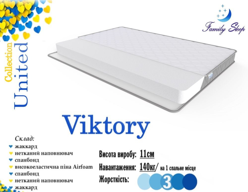 Ортопедический Матрас Family Sleep Viktory/Виктория 180х200 см. – фото ...
