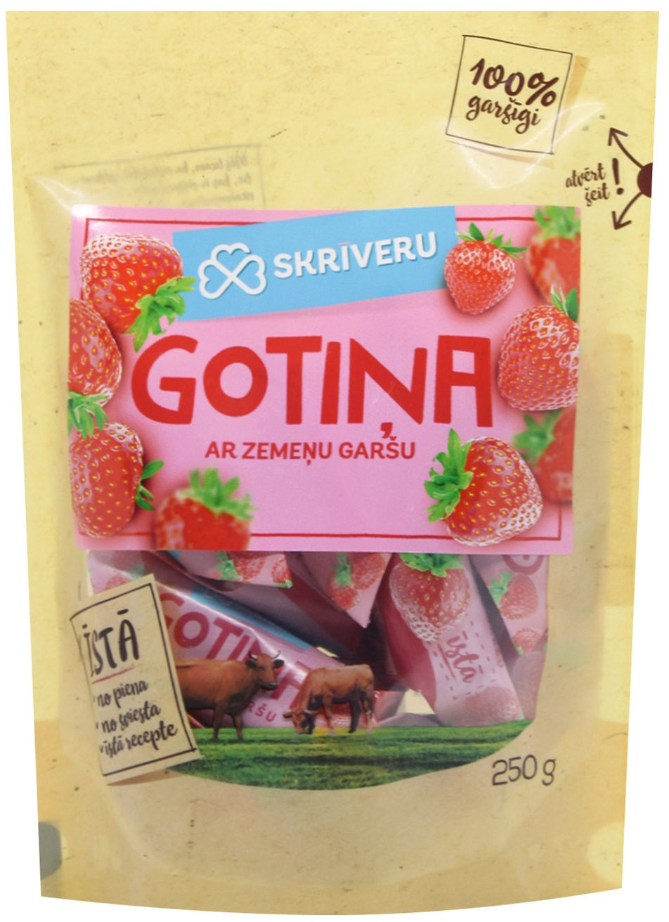 Фадж Skriveru Gotina с клубникой 250 г (4751010578213) – купить в ...