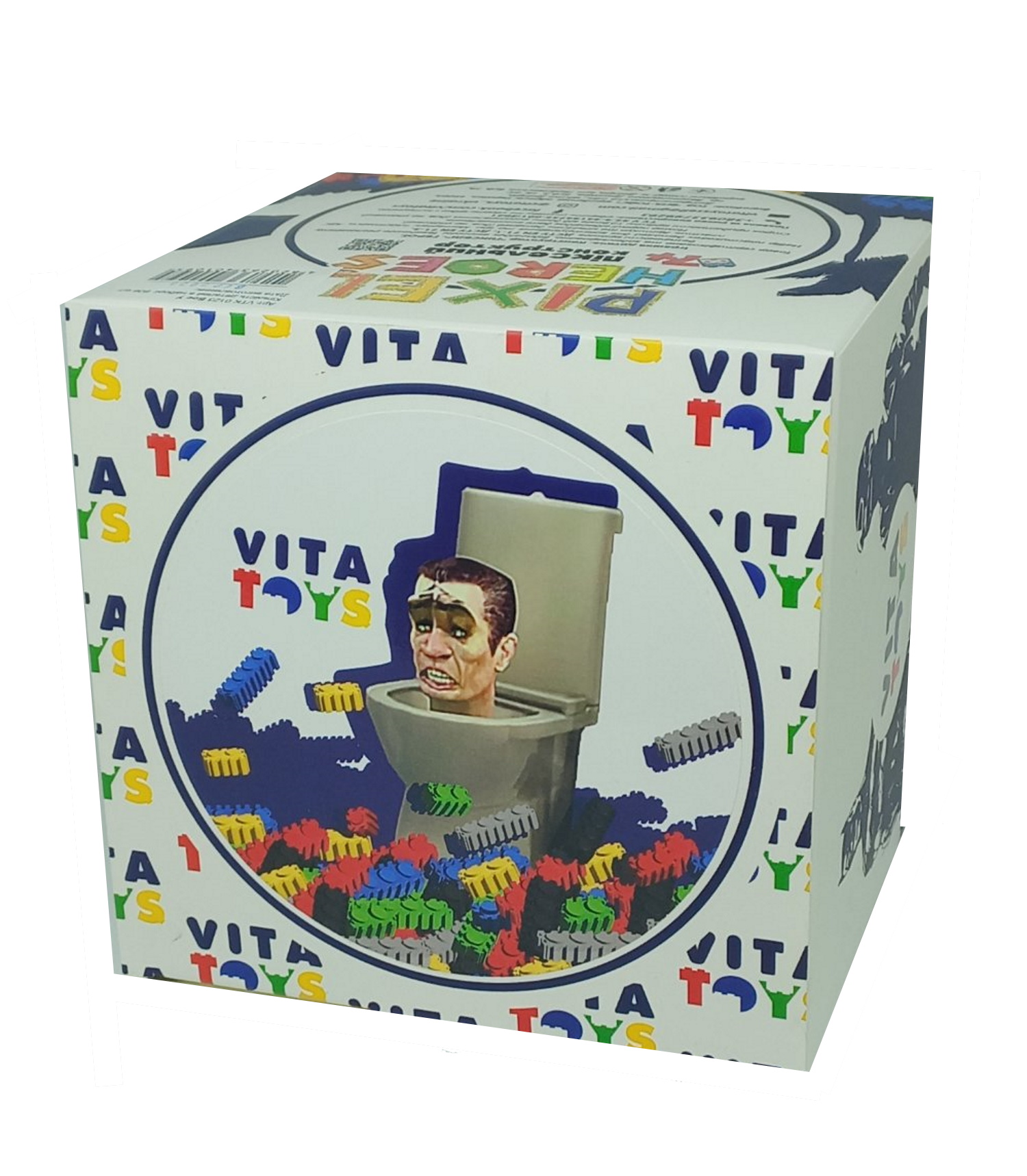 Игрушка-конструктор детская «Пиксели» Босс У, 606дет (1.5)(VTK0123 ...