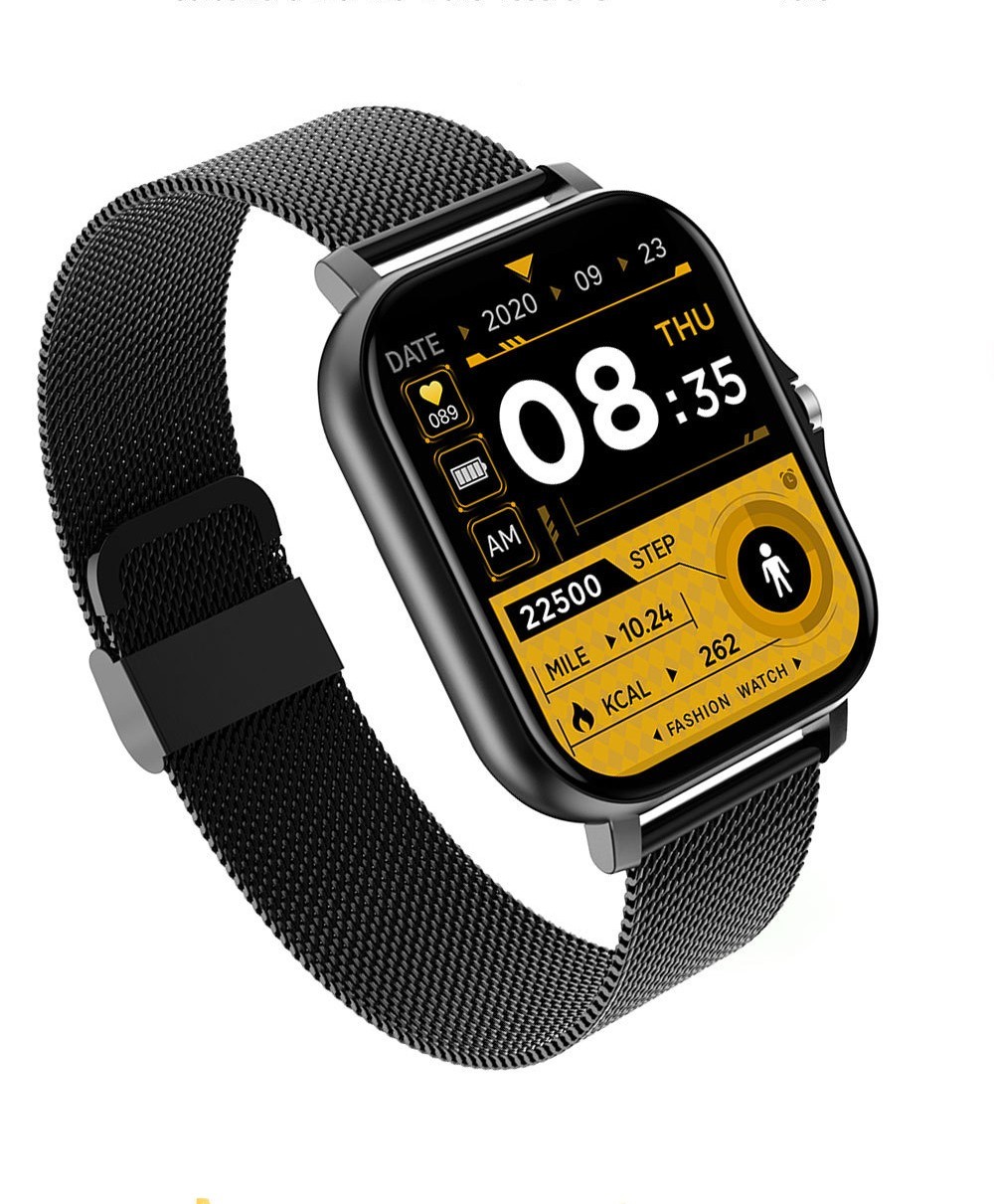 Смарт-часы Smart Watch с металлическим ремешком Black – фото, отзывы ...