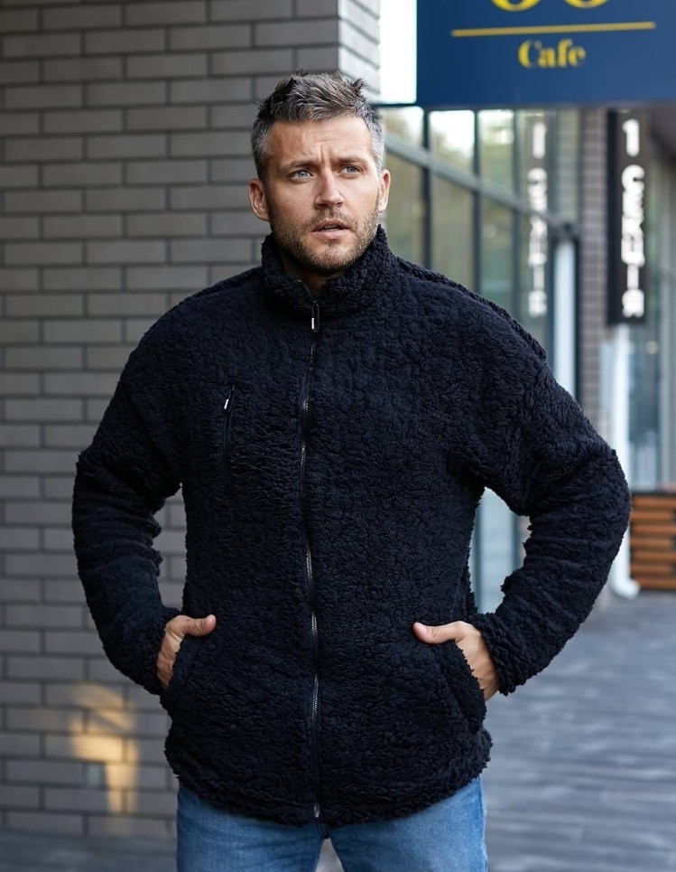 Бомбер зимий мужской Sofia HP-6653 Черный, 48 от продавца: Sofia – в ...