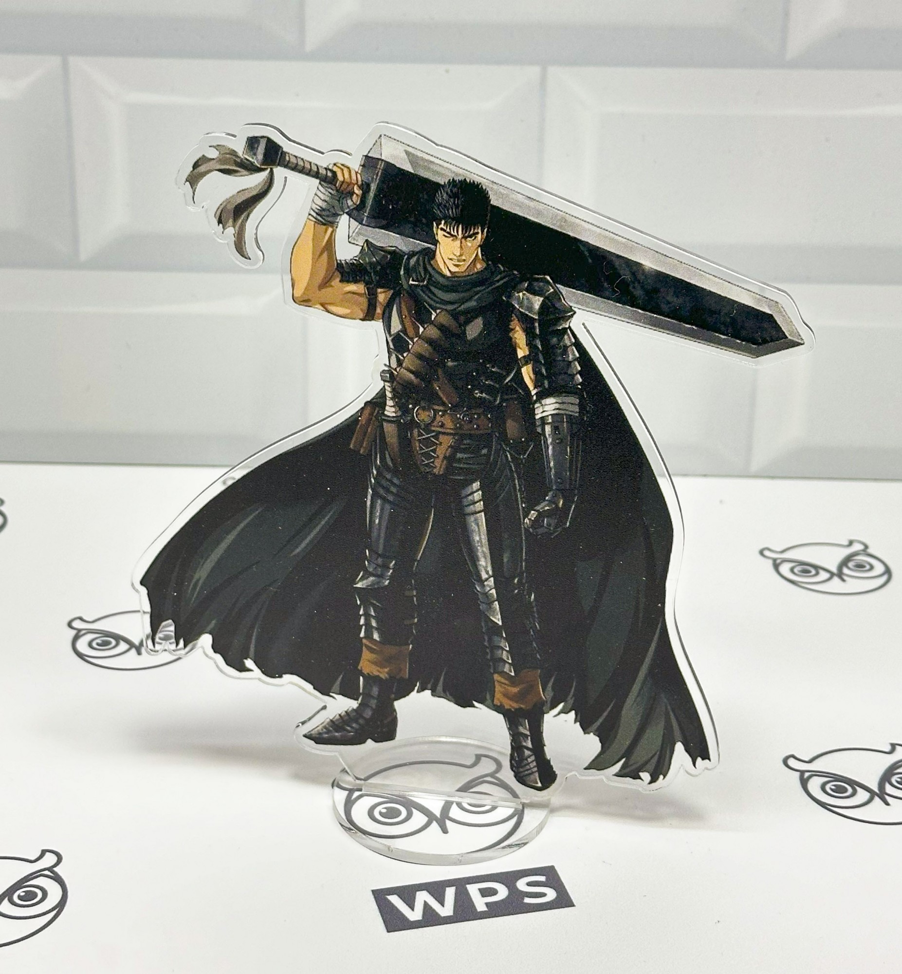 Акриловая коллекционная фигурка WorkPlaceShop Берсерк Гатс / Berserk ...