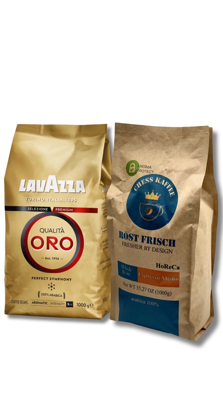 Купить Кава Chess MEDIO 1кг зерно + Lavazza ORO 1кг зерно – ROZETKA ...