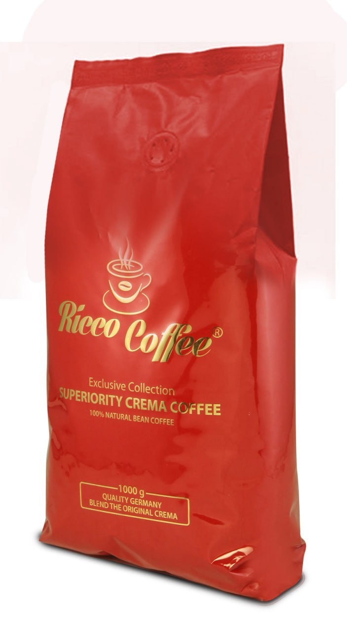 Купить Зерновой кофе Ricco Coffee Superiority Crema Coffee 1 кг ...