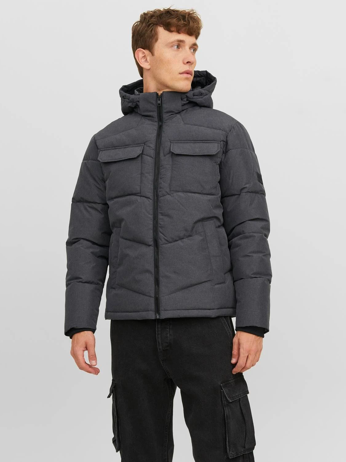 Куртка мужская Jack & Jones 12236044-54038 M Dark Grey Melange ...