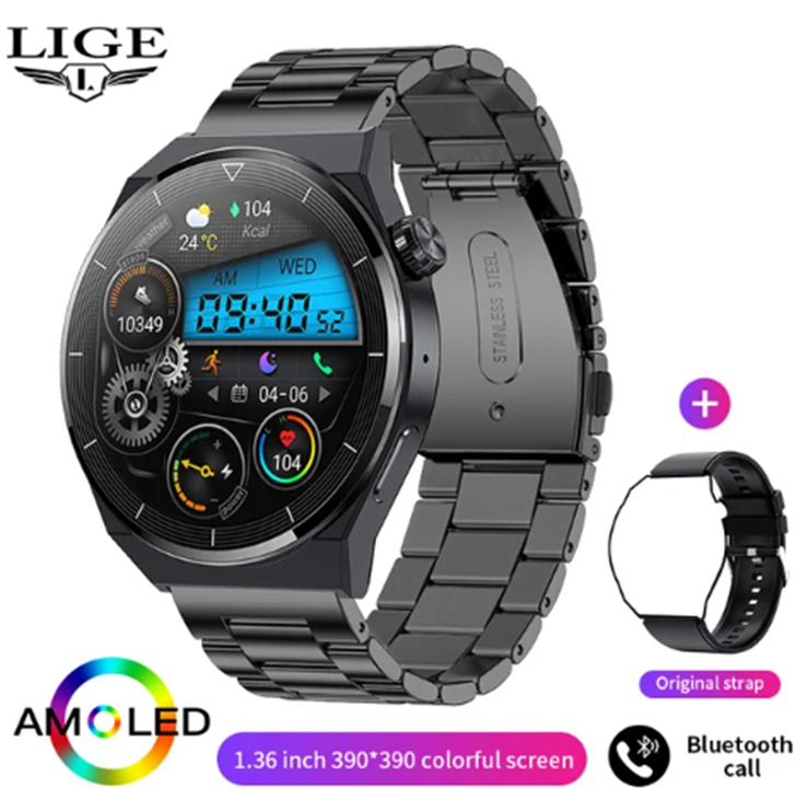 Смарт-часы LIGE AMOLED GT3 Pro – фото, отзывы, характеристики в ...