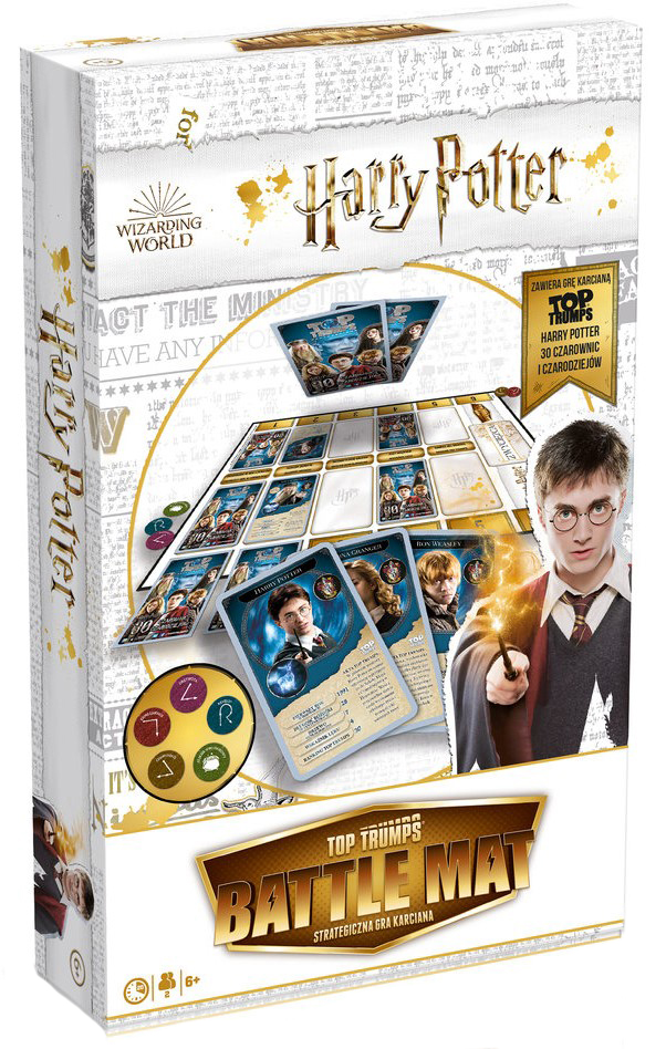 Настольная игра Winning Movies Top Trumps Battle Mat Harry Potter (5036905040952) – фото, отзывы ...