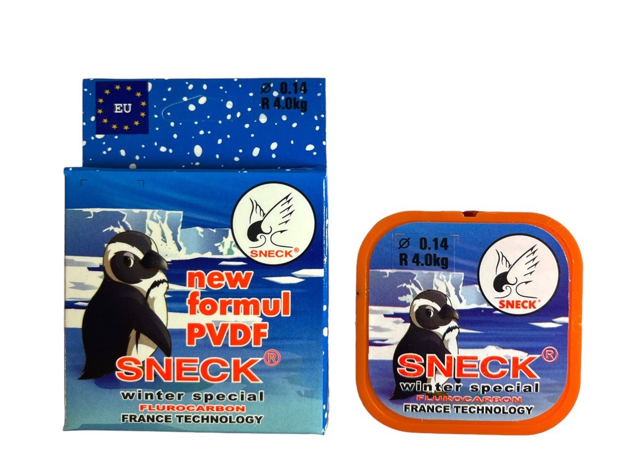 Флюорокарбон волосінь SNECK winter special 0,14мм/4,0кг 30м (Франція ...