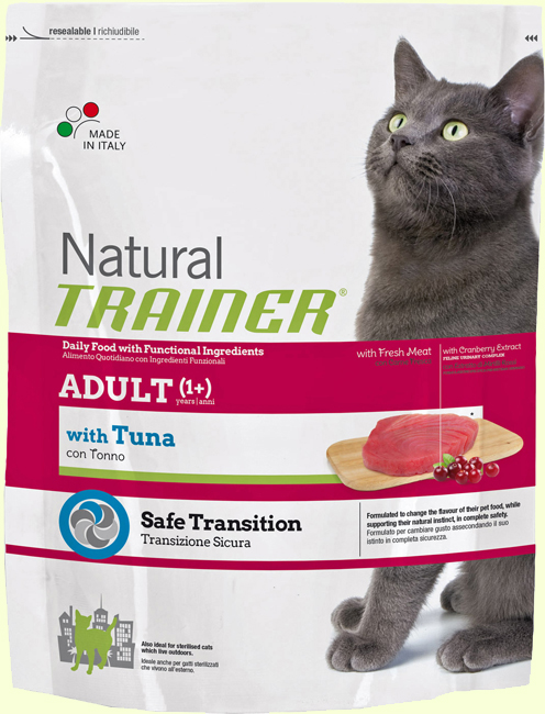 TRAINER NATURAL (ТРЕЙНЕР® НЕЙЧИРАЛ) ADULT With Tuna-сухой корм для ...