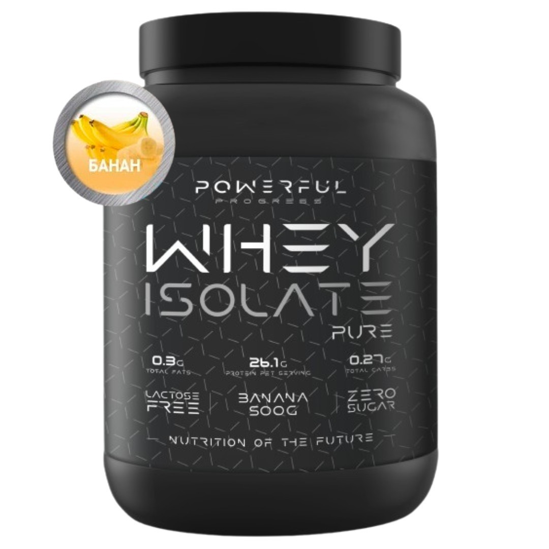 Протеин сывороточный изолят Powerful Progress Whey Isolate 500 g вкусом ...