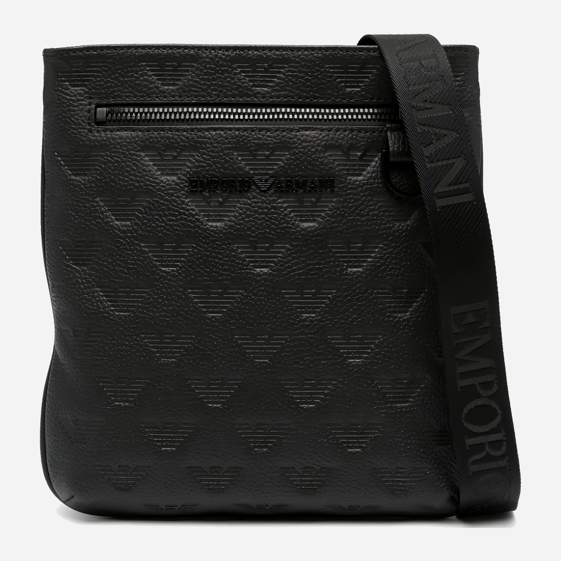 Сумка планшет через плечо мужская из натуральной кожи Emporio Armani ...