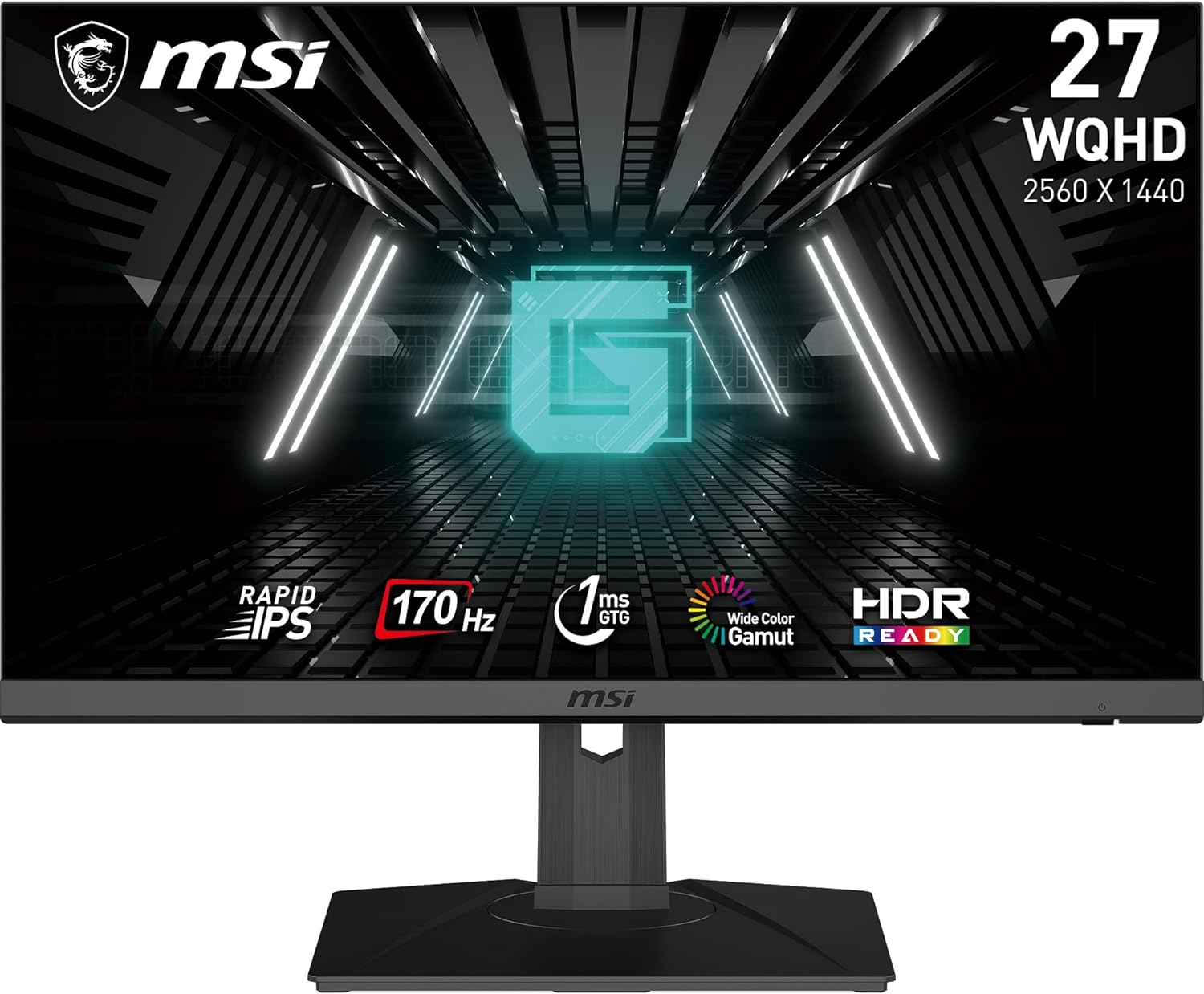 Монитор MSI Gaming G272QPF -- Rapid IPS 1ms GTG / QHD 2K 170Hz / 8 Bit ...