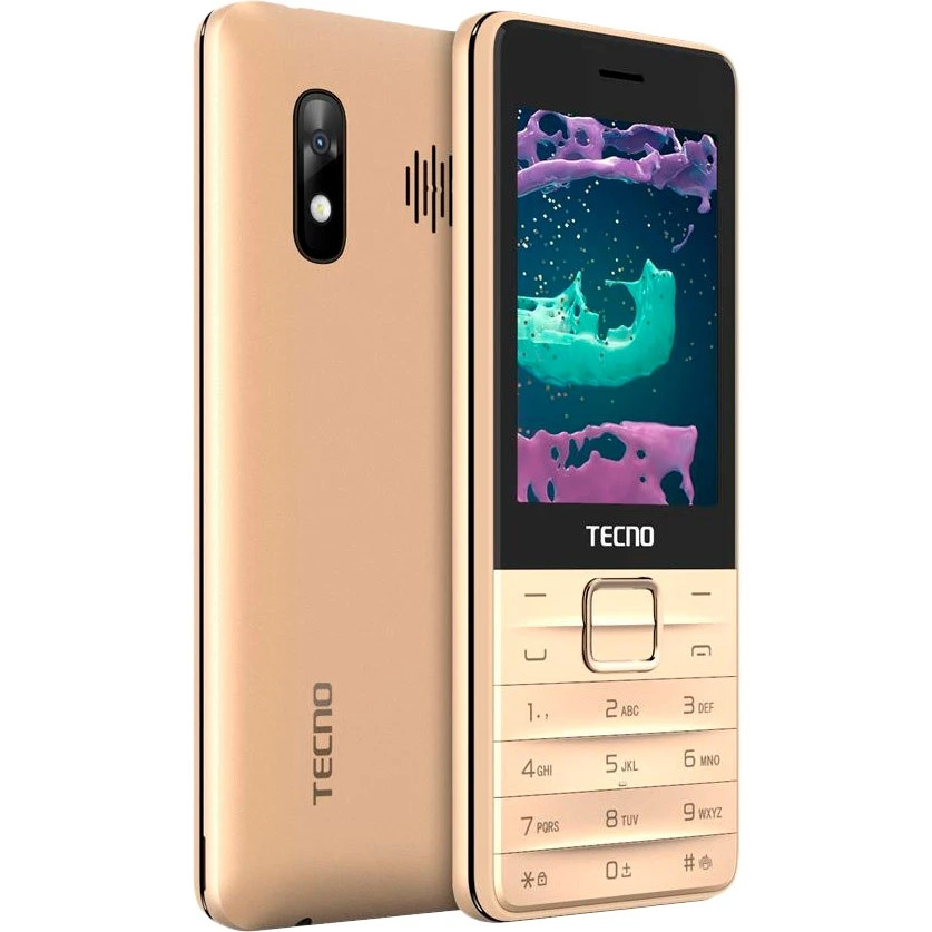 Мобiльний телефон Tecno T454 Dual Sim Champagne Gold (4895180745980) Sava Family – фото, відгуки ...