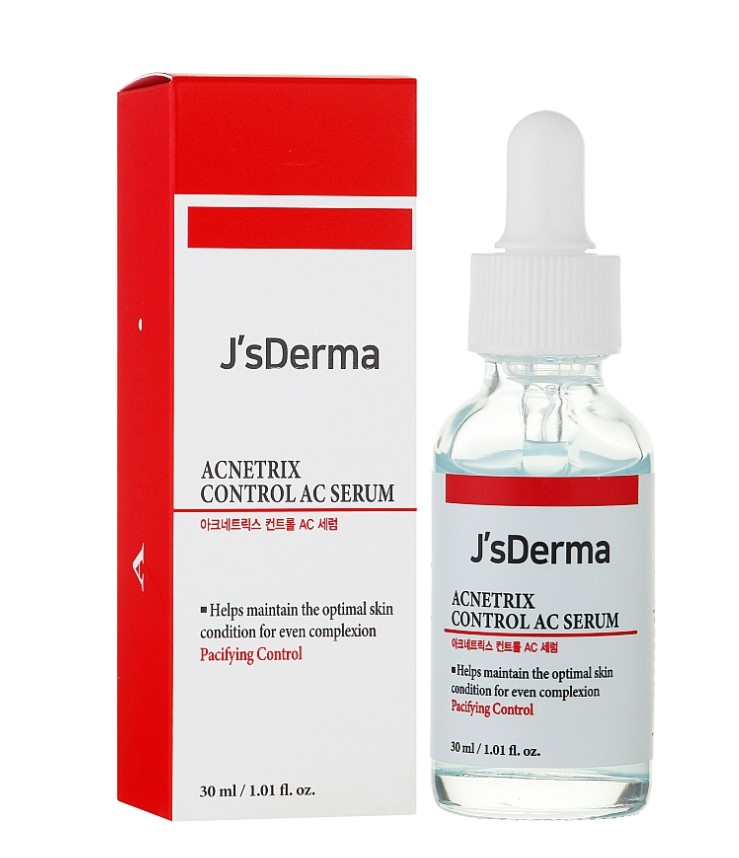 Сыворотка для проблемной кожи JsDerma Acnetrix Control Ac Serum 30 мл ...