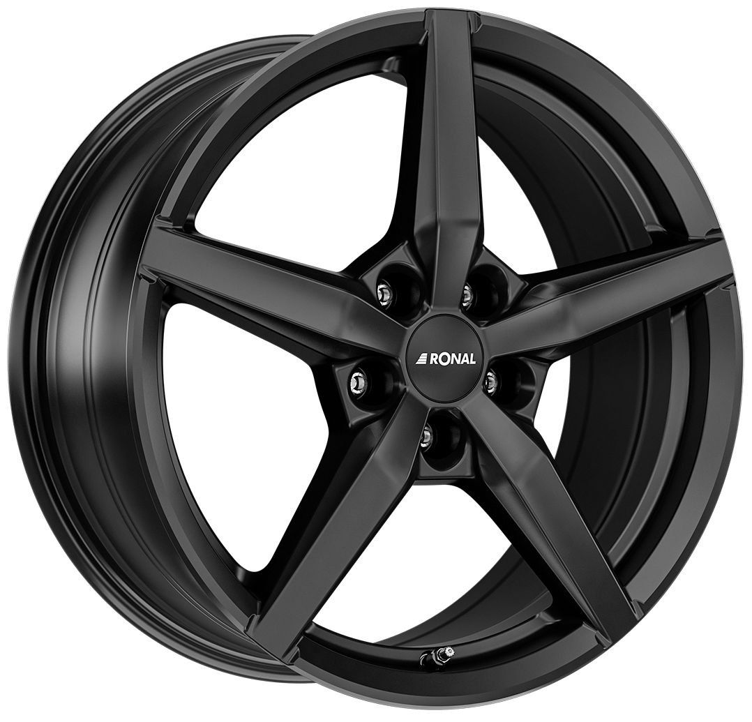 Диски Ronal R69 7,5x17 5x112 ET50 DIA76 (jet black matt) (1002252142 ...