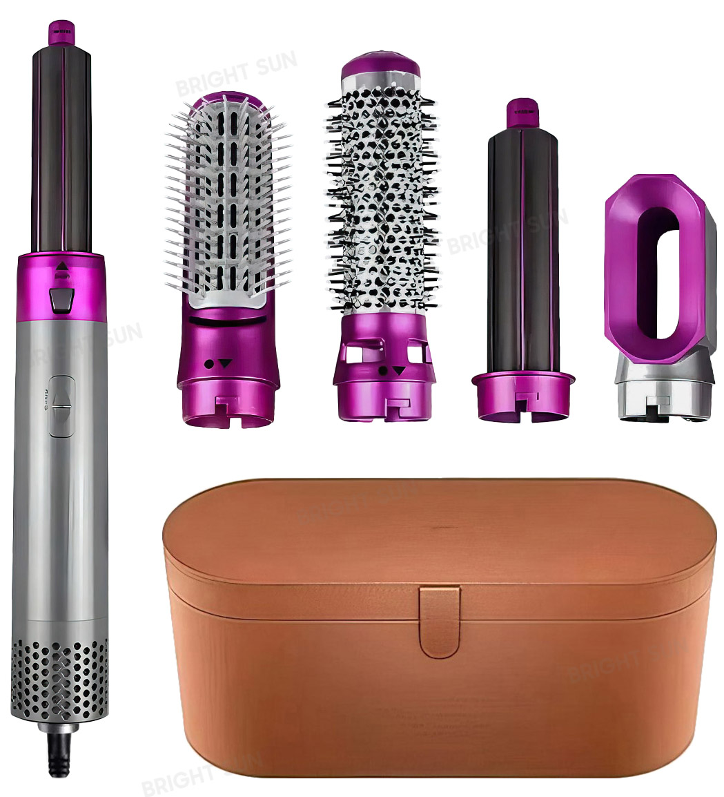 Фен-щітка-браш мультистайлер 5в1 HAIR BRUSH Стайлер для укладання ...