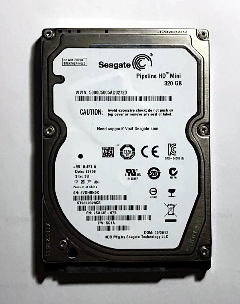 Жесткий диск Seagate Pipeline HD 320ГБ 5400об/м 8МБ 2.5" SATA II ...