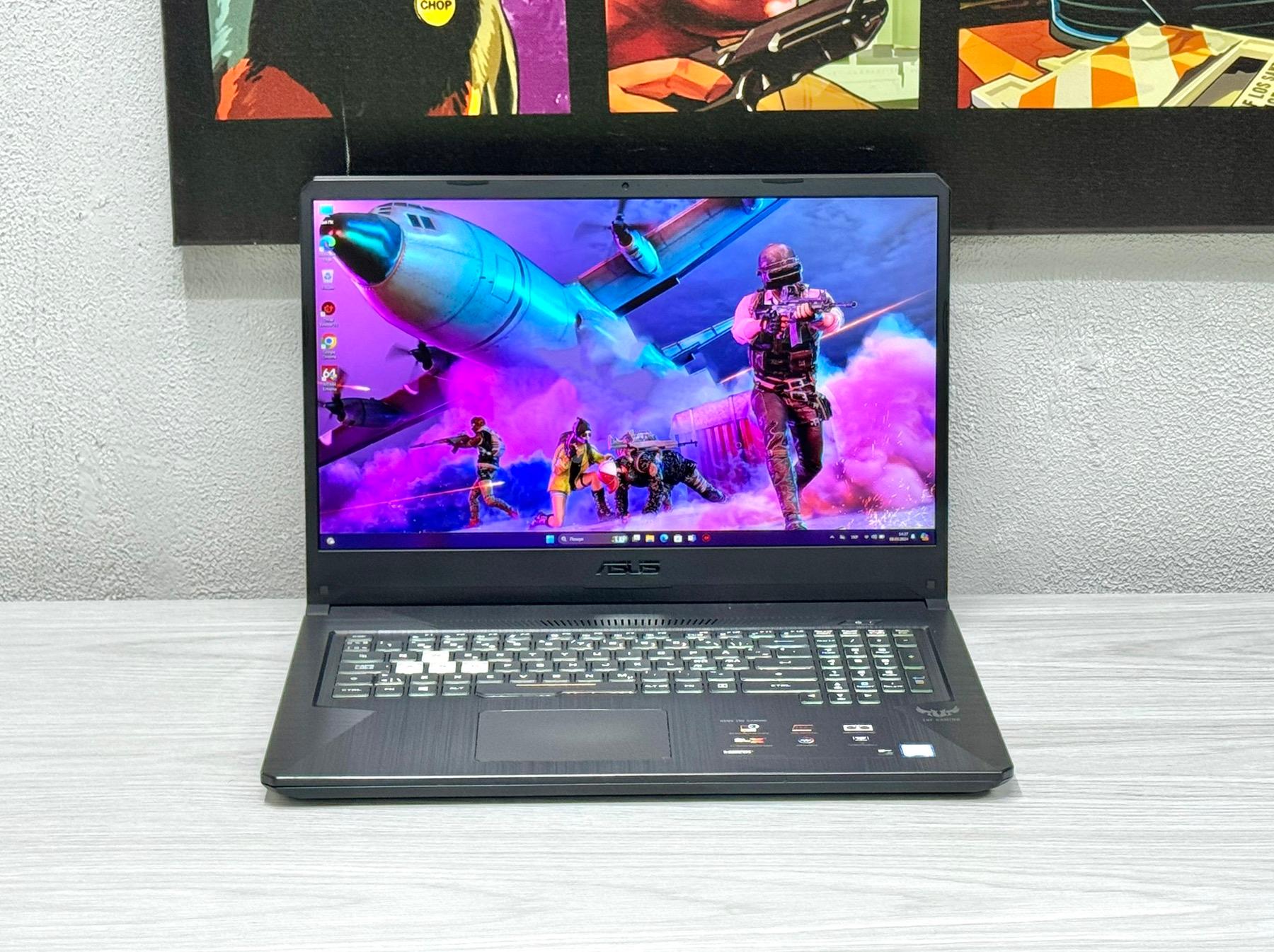 Asus Tuf fx705G |17.3"/ 144Гц (1920x1080 ) IPS| Intel Core i5-8300H | 16Gb DDR4 | SSD 512Gb ...