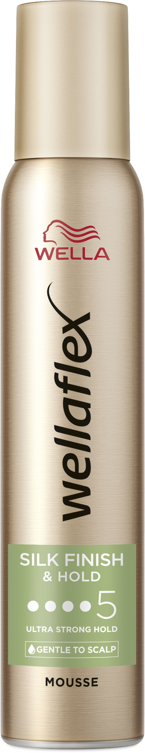 Мусс для волос Wellaflex Silk Finish & Hold 5 200 мл (4064666232416 ...