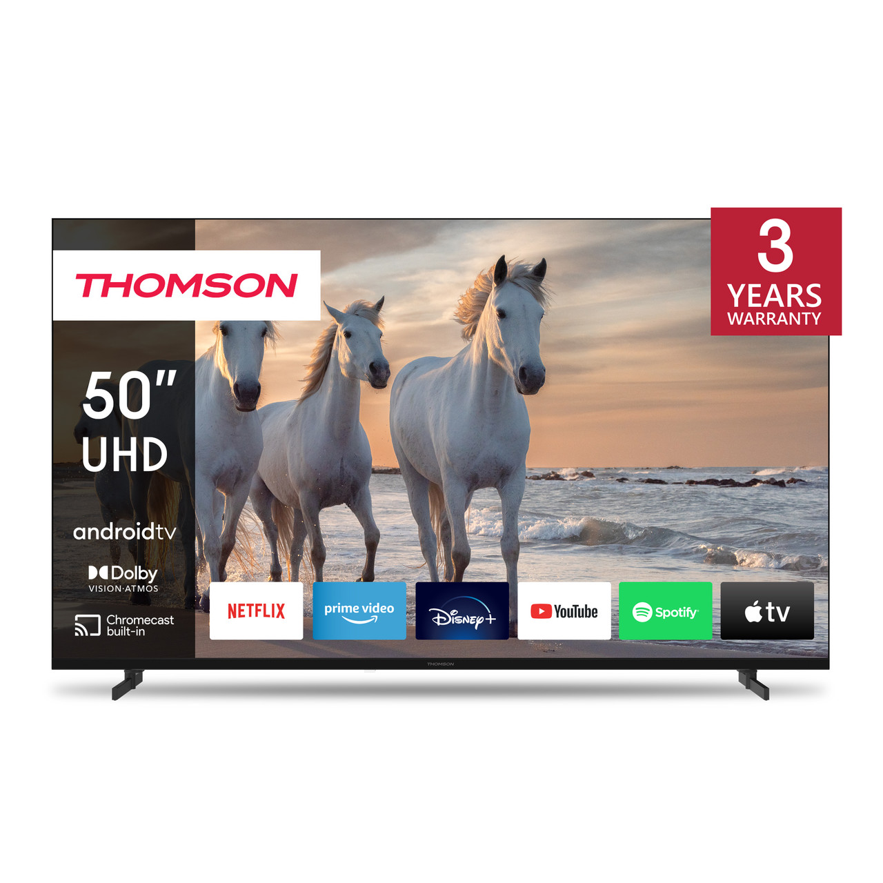 Телевiзор Thomson Android TV 50" UHD 50UA5S13 купить в интернет ...