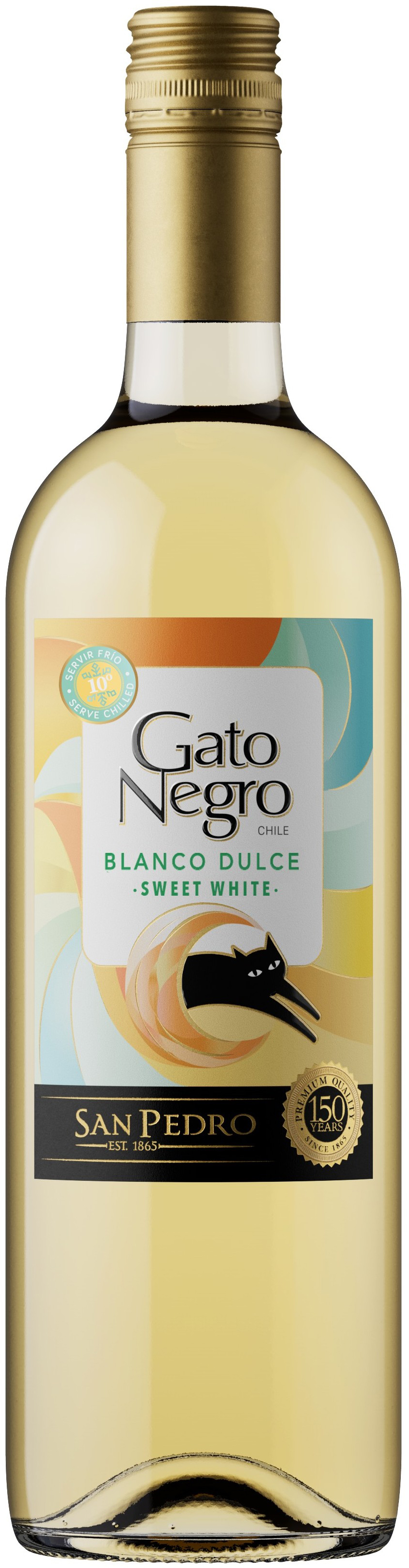 Вино Gato Negro Dulce біле солодке 0.75 л 8% (7804300157739) – фото ...