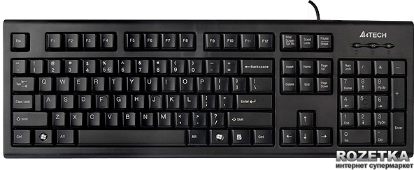 A4Tech KR-85 PS/2 Black – фото, отзывы, характеристики в интернет-магазине ROZETKA | Купить в ...