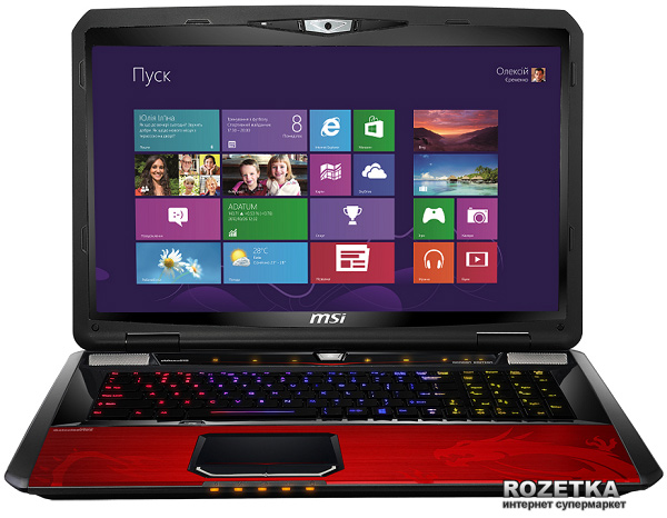 Ноутбук MSI GT70 2OD Dragon Edition 2 (GT702OD-468UA) – низкие цены, кредит, оплата частями в ...