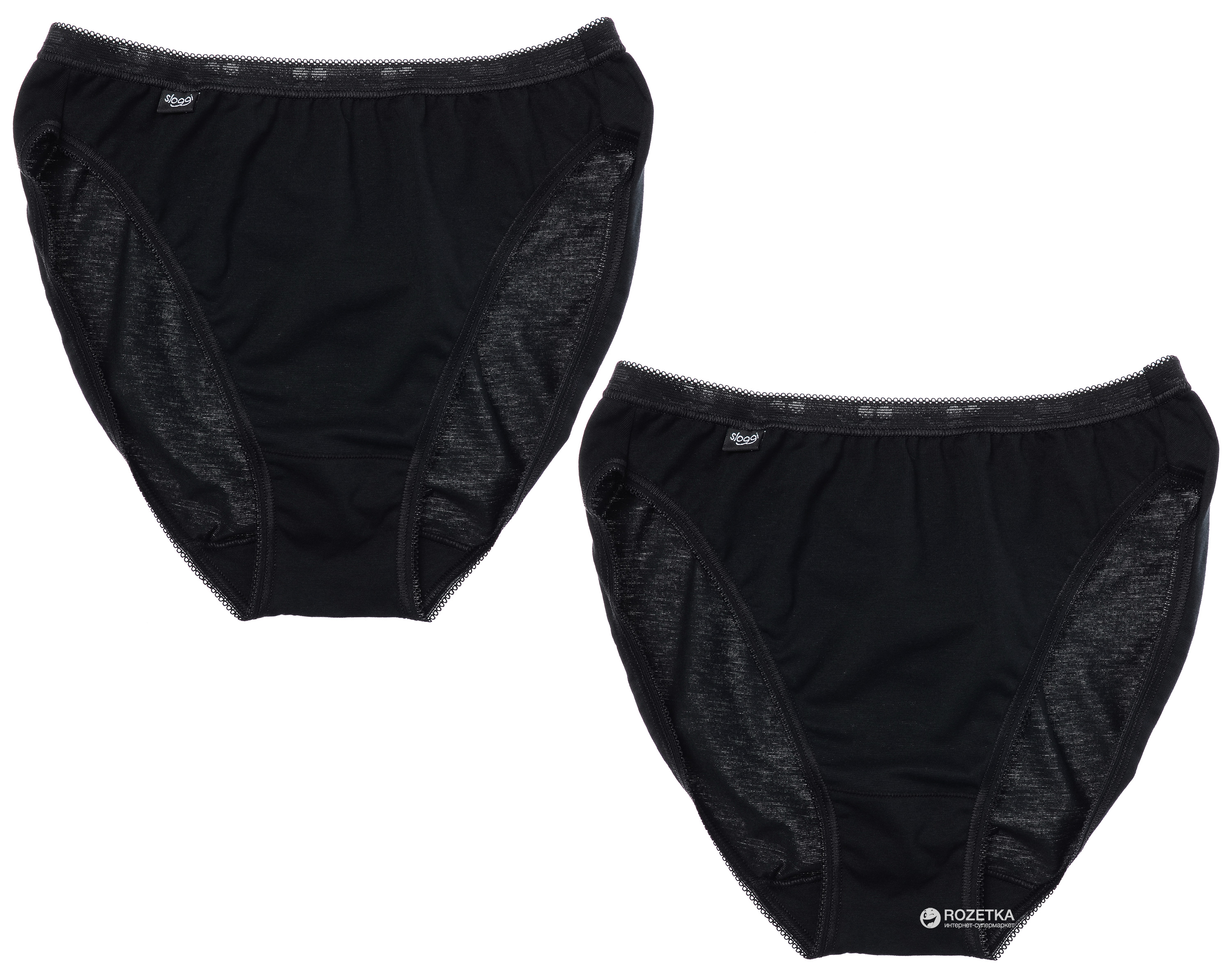 Трусы Sloggi SLW Basic tai 2P 44 Черные (7613111580588) – в интернет-магазине ROZETKA | Купить в ...