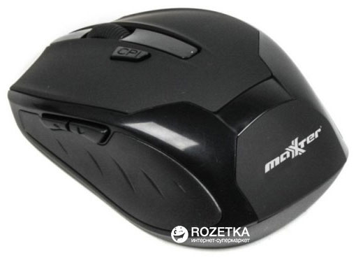 Мышь Maxxter Mr-317 Wireless Black – низкие цены, кредит, оплата частями в интернет-магазине ...