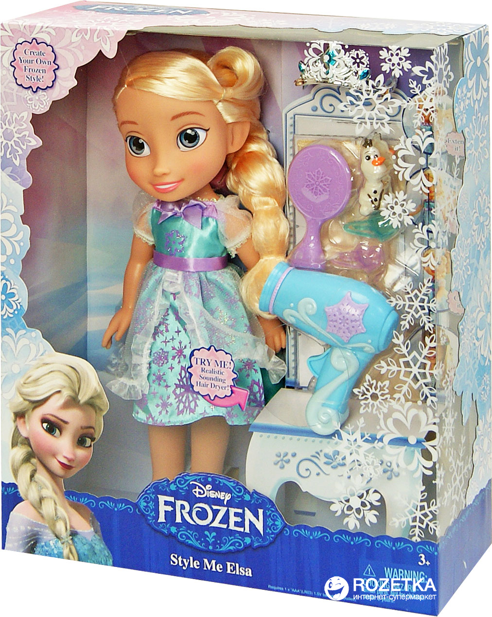 Кукла Disney Frozen Эльза (91761) – низкие цены, кредит, оплата частями ...
